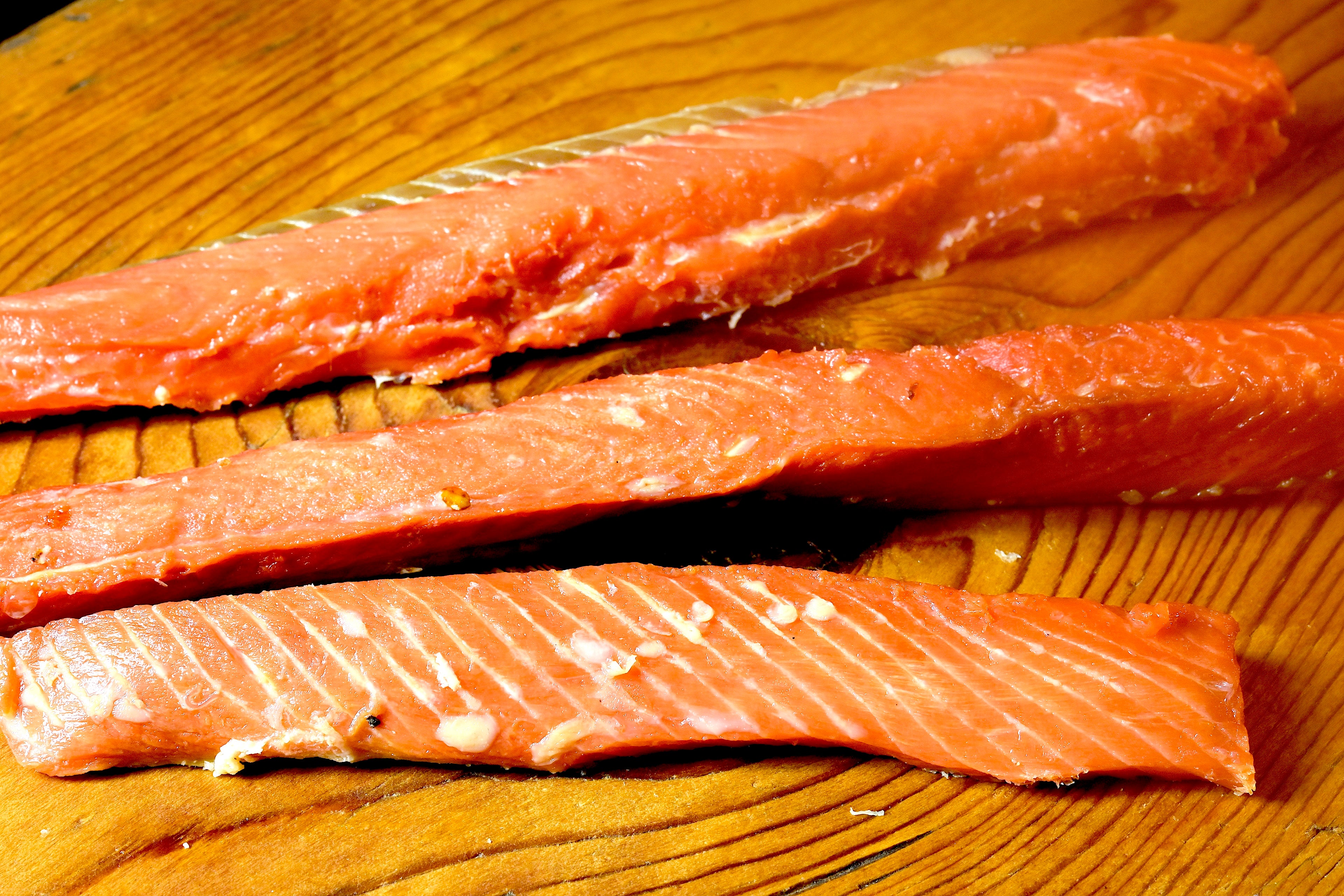 Smoked Salmon Strips – Bell Buoy